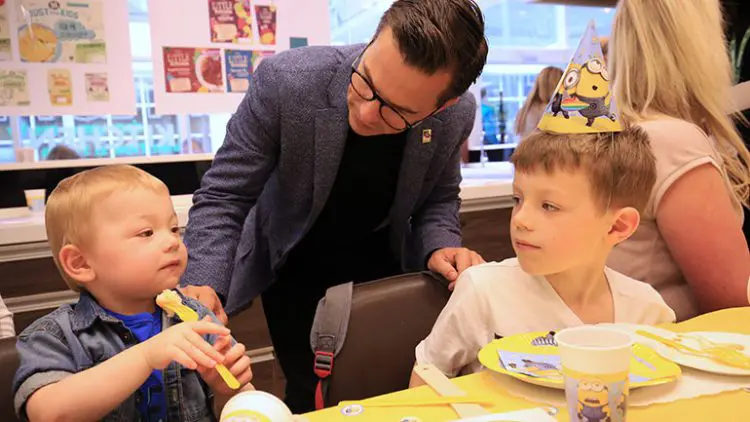 Children supported by CLIC Sargent test Morrisons' new Little Kitchen ...