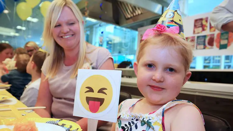 Children supported by CLIC Sargent test Morrisons' new Little Kitchen ...