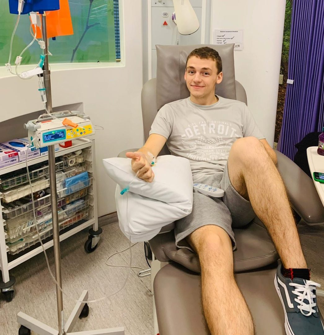 George's story: "It was very difficult to receive the news I had ...