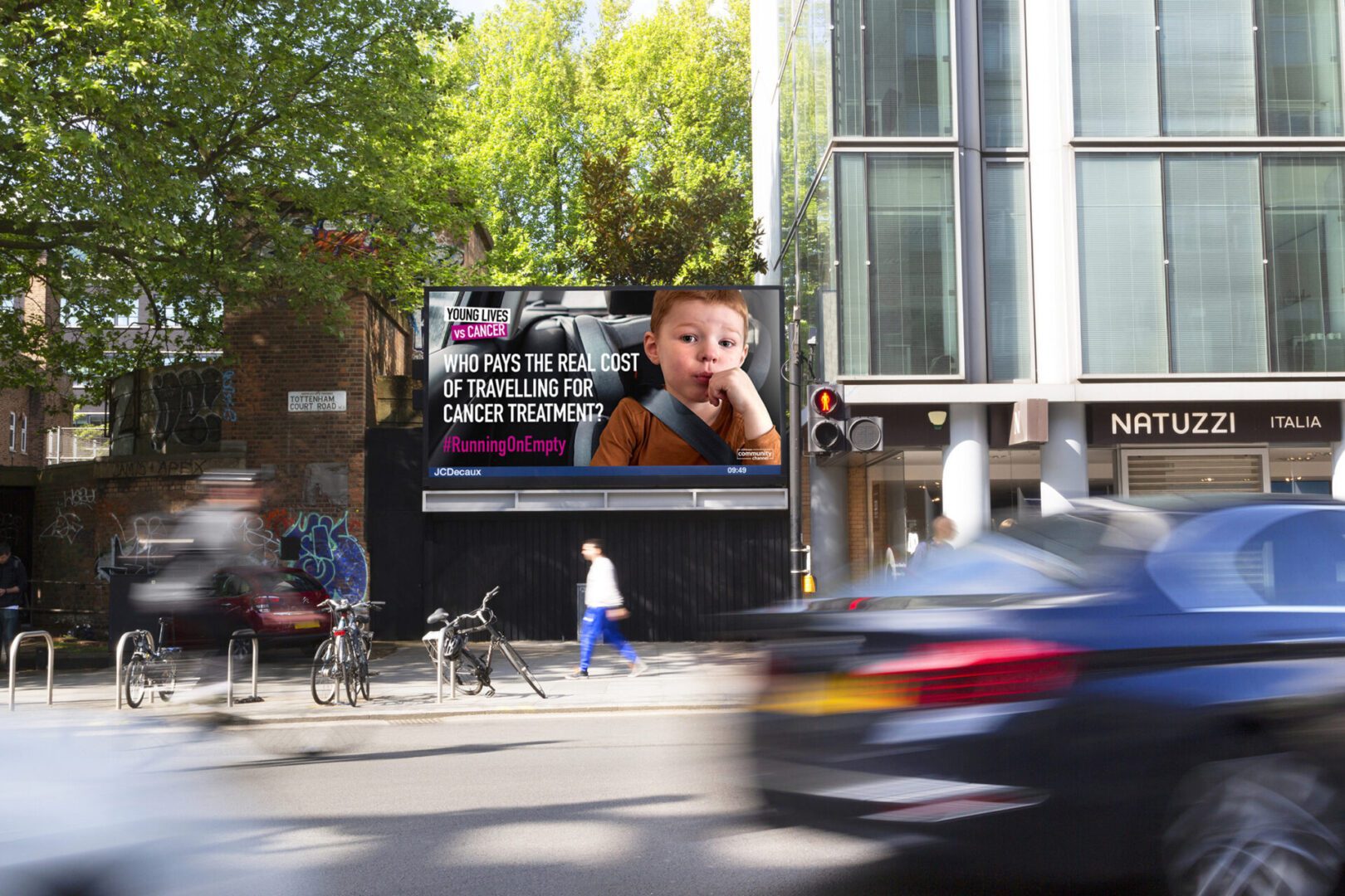 UK-wide billboards raise awareness of Young Lives vs Cancer’s campaign on young cancer patients ...